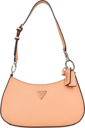 Guess Femme, Sacs, Orange, Taille: ONE Size Noelle Top Zip Shoulder Bag