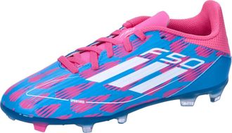 adidas Fu&szlig;ball - Schuhe Kinder - Nocken F50 League FG/MG Vivid Horizon Kids blauweiss 36