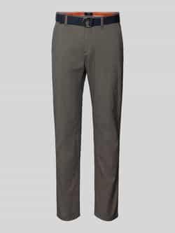 Mc Neal Slim Fit Chino mit G&uuml;rtel
