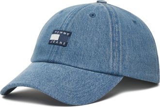 Tommy Jeans Cap Tommy Jeans Tjm Heritage Over Dyed Denim Cap AM0AM13853 Blau