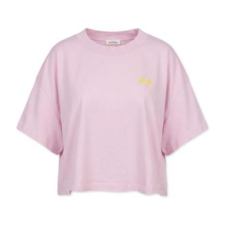 American Vintage Femme, Tops, Rose, Taille: 36/38 FR Gixy Oversize T-Shirt