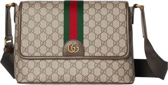 Gucci Ophidia Medium Messenger Bag - - Bags - Herren - Beige - ONE SIZE