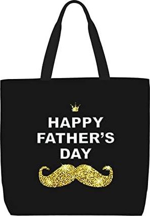 Generic Sac De Courses Bonne F&ecirc;te Des P&egrave;res Sac Cabas Personnaliser R&eacute;utilisable Sacs En Toile, Pour Voyage, Filles, Femmes, Shopping