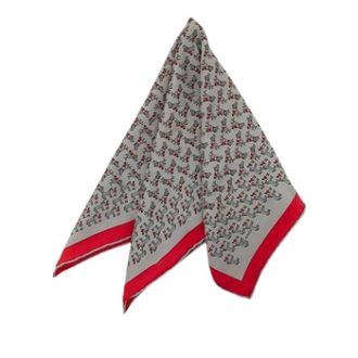 Herm&egrave;s Pre-owned Silk Scarf - - Pre-owned - Damen - Grau - ONE SIZE