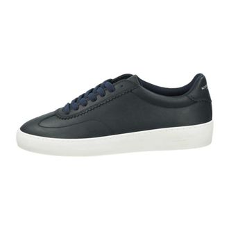 Scotch & Soda Homme, Chaussures, Bleu, Taille: 44 EU Cowhide Low Top Baskets