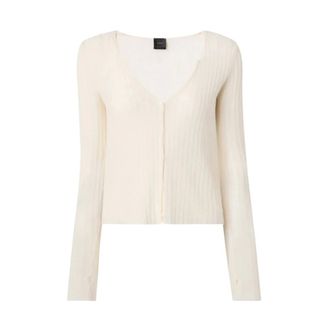 Pinko Pinko, Femme, Pulls, Blanc, Taille: 38 FR Cardigans