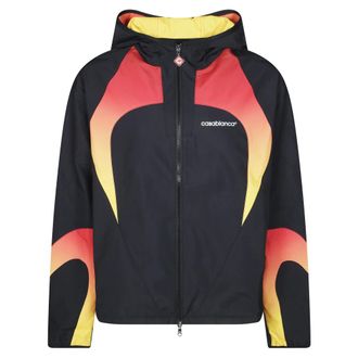 Casablanca Veste &agrave; capuche zipp&eacute;e - Homme - Vestes - Multicolore - Taille: L