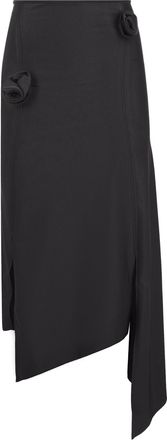 Coperni Jupe asym&eacute;trique &agrave; fleur