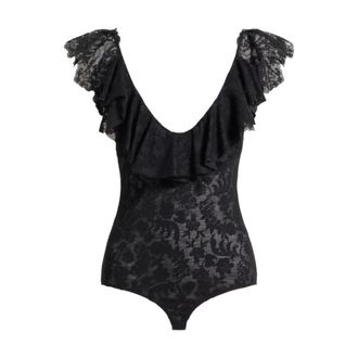 Alberta Ferretti Femme, Tops, Noir, Taille: 38 FR Body