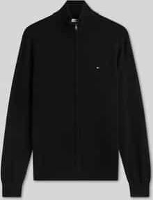 Tommy Hilfiger Regular Fit Strickjacke aus reiner Baumwolle