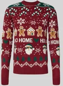 Lindbergh Strickpullover im Allover-Look Modell Santa