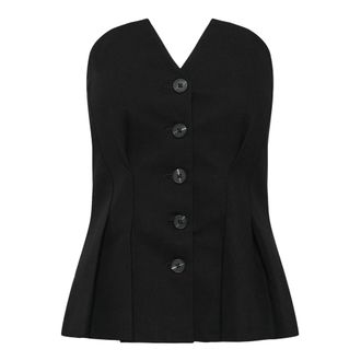 MY ESSENTIAL WARDROBE Blusen & Hemden - - Tops - Damen - Schwarzk - L