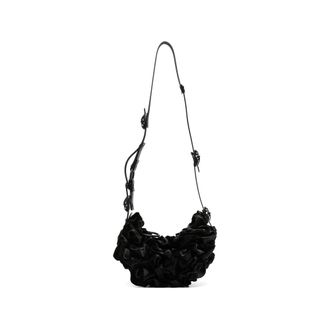 Innerraum Ruffled Velvet Tote Bag