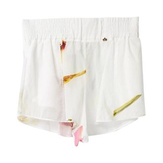 Genny Orchidee Musselin Shorts - - Shorts - Damen - Mehrfarbig - S