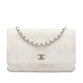 Chanel Pre-owned Wallet on Chain - - Pre-owned - Damen - Wei&szlig; - ONE SIZE