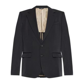Dolce & Gabbana Wollblazer - - Jackets - Herren - Schwarzk - L