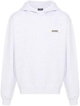 Jacquemus Sweat &agrave; capuche en coton &agrave; logo Jacquemus