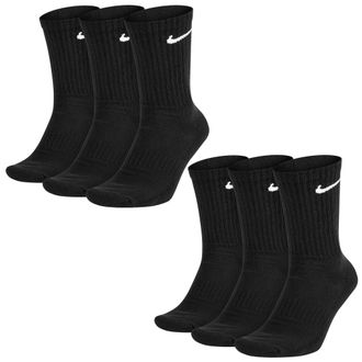 Nike 6 Paar Everyday Cushioned Crew Socken SX7664-010/XL