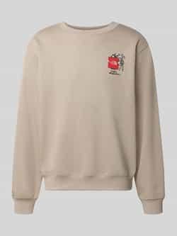 The North Face Relaxed Fit Sweatshirt aus Baumwoll-Mix mit Label-Detail