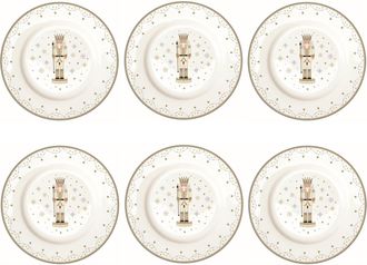 Easy Life Kuchenteller ROYAL Nutcracker Nussknacker D. 19cm Porzellan