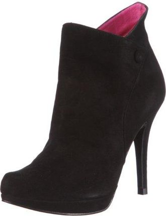 Buffalo London 9821-180 BL Suede 115683, Bottes Femme - Noir-TR-GS, 37 EU