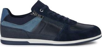 Geox Baskets U Renan B pour Homme, Bleu Marine, 45 EU