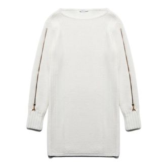 Patrizia Pepe Rippstrick-Minikleid - - Dresses - Damen - Wei&szlig; - XS