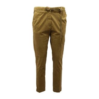 White Sand Gr&uuml;ne Angelina Hose aus Baumwollmischung - - Trousers - Damen - Gr&uuml;n - 2XS