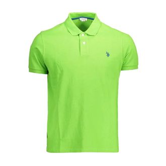 U.S.Polo Association Casual Logo Sport Polo Shirt Gr&uuml;n - - Tops - Herren - Gr&uuml;n - 2XL