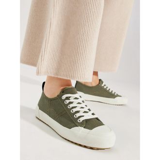 Emu Sneakers aus Stoff EMU Australia Hosier W13022 Khakifarben