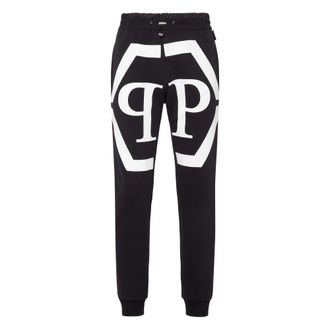Philipp Plein Sweatpants Hexagon - - Trousers - Herren - Schwarzk - L