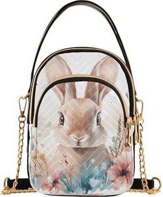 Mnsruu Sac à bandoulière pour femme avec sangle réglable