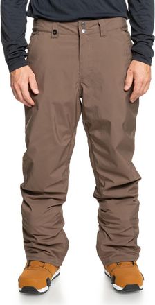 Quiksilver Mens Estate PT Pants, Canteen, XXL