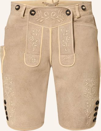 HIRSCHER Hirscher Trachten-Lederhose Lusanne beige