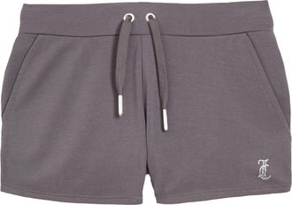 Juicy Couture Damen Jersey Booty Damenshorts Sommershorts mit Appliaktionen in versch. Farben L&auml;ssige Shorts, TOP HAT, M