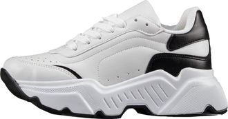 Bonateks Damen Defrb100166 Sneaker, White, 40 EU Schmal