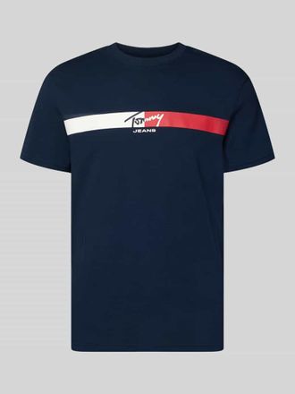 Tommy Jeans Regular Fit T-Shirt aus reiner Baumwolle