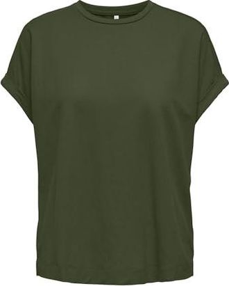 Only Onljany S/S Top JRS, Rifle Green, L Femmes