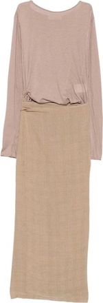 Our Legacy Femme, Robes, Beige, Taille: 36 FR Twisted Dress