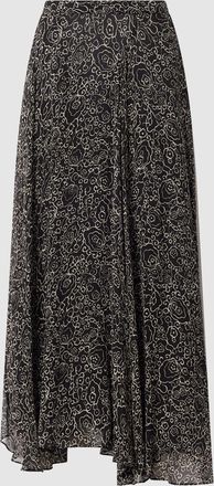 Isabel Marant Jupe Lycia Black Ecru