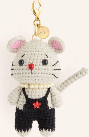 Cheeky Chain Cheeky Chain Munich Taschenanh&auml;nger Mrs Mouse grau