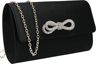 Swankyswans Daphne, Pochette Femme, Noir, Taille Unique