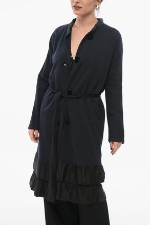 Lanvin HIVER 2006 Mantel aus Wolle mit G&uuml;rtel Lanvin