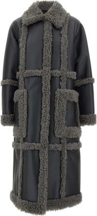 Stand Studio Stand Studio, Femme, Manteaux, Noir, Taille: 38 FR Manteau Patrice