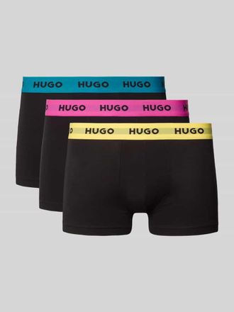 HUGO BOSS Slim Fit Trunks aus Baumwoll-Mix im 3er-Pack Modell PACK