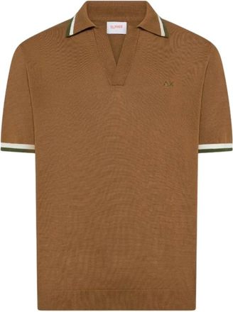 Sun 68 Homme, Tops, Beige, Taille: S Volpe Polo
