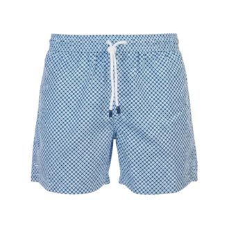 Fedeli Homme, Maillots de bain, Bleu, Taille: XL Madeira Airstop Swim Trunk