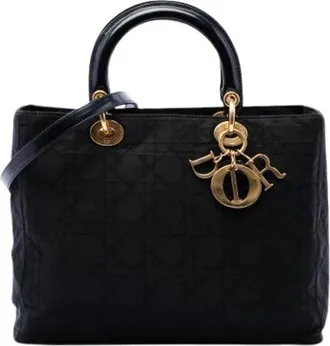 Dior Sac Lady Dior Pre-owned - Femme - Pre-owned - Noir - Taille: ONE Size