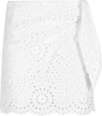 MC2 Saint Barth Femme, Jupes, Blanc, Taille: 38 FR Mini Jupe Nyra
