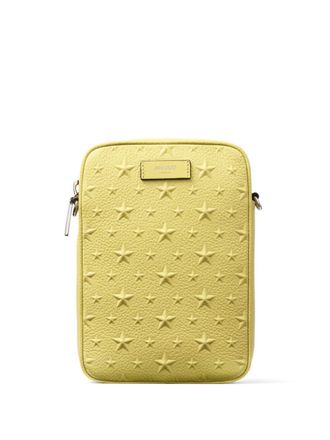 Jimmy Choo London sacoche en cuir Kimi - Jaune
